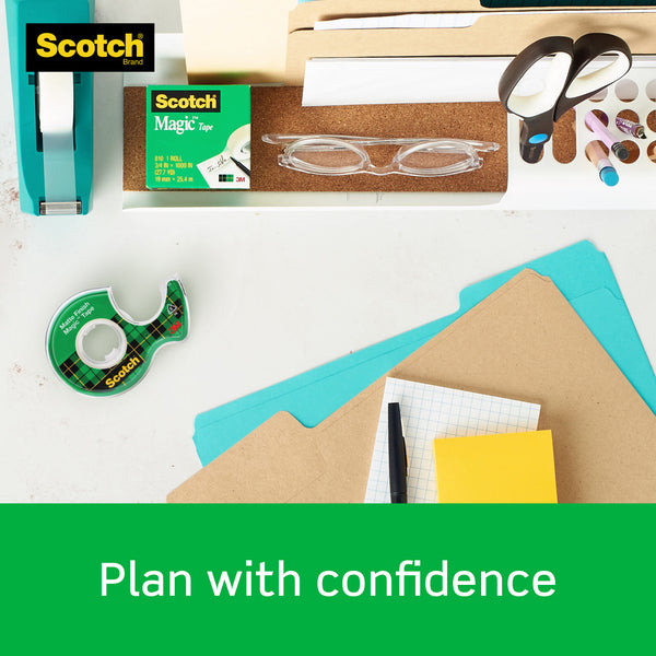 3M Scotch Invisible Matte Magic Tape - Writable Paper Mending Photo Sa ...