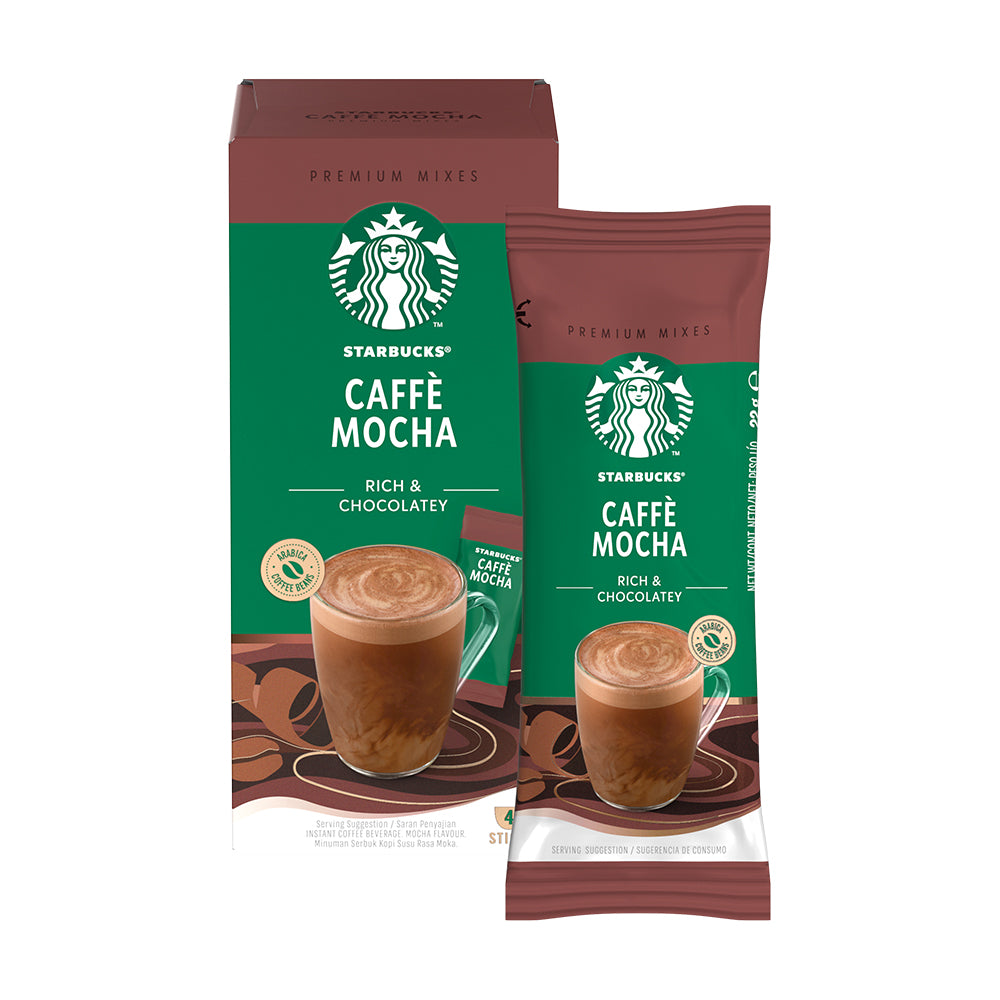 Starbucks® Caffè Mocha Premium Instant Coffee (4 Sticks Per Box) – Visionary Solutions Sdn Bhd